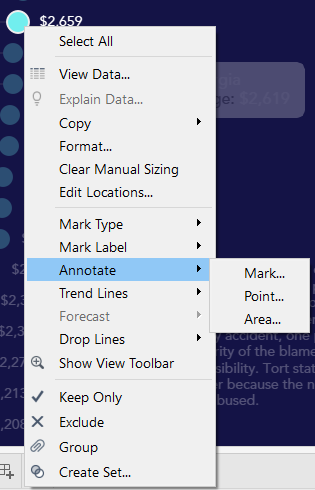 How to Use Annotations in Tableau – Sarah Loves Data