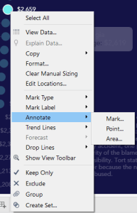 How to Use Annotations in Tableau – Sarah Loves Data